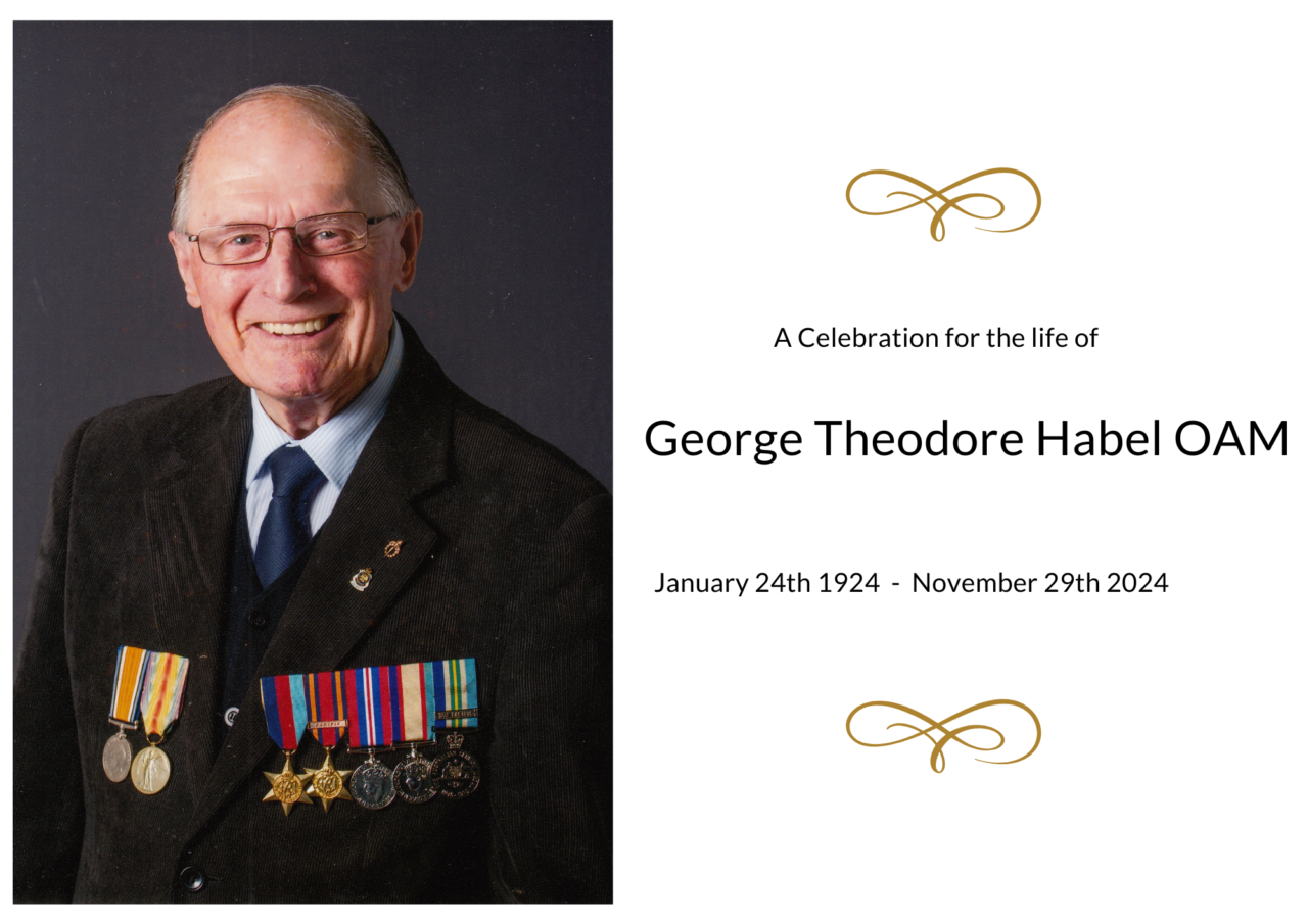 Memorial Tribute George Theodore Habel - F Greed & Sons Funerals