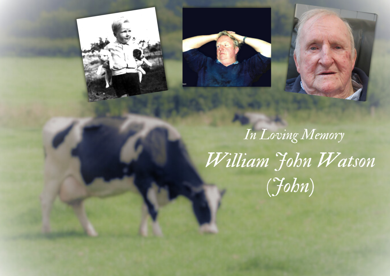 Memorial Tribute template- WILLIAM WATSON - F Greed & Sons Funerals