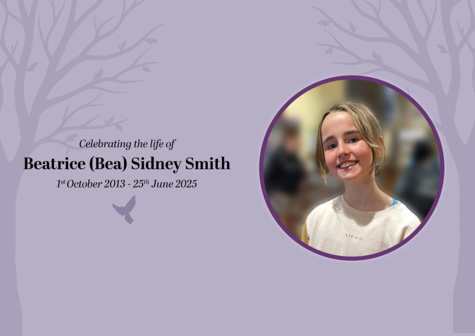 Memorial Tribute template - BEATRICE SMITH - F Greed & Sons Funerals