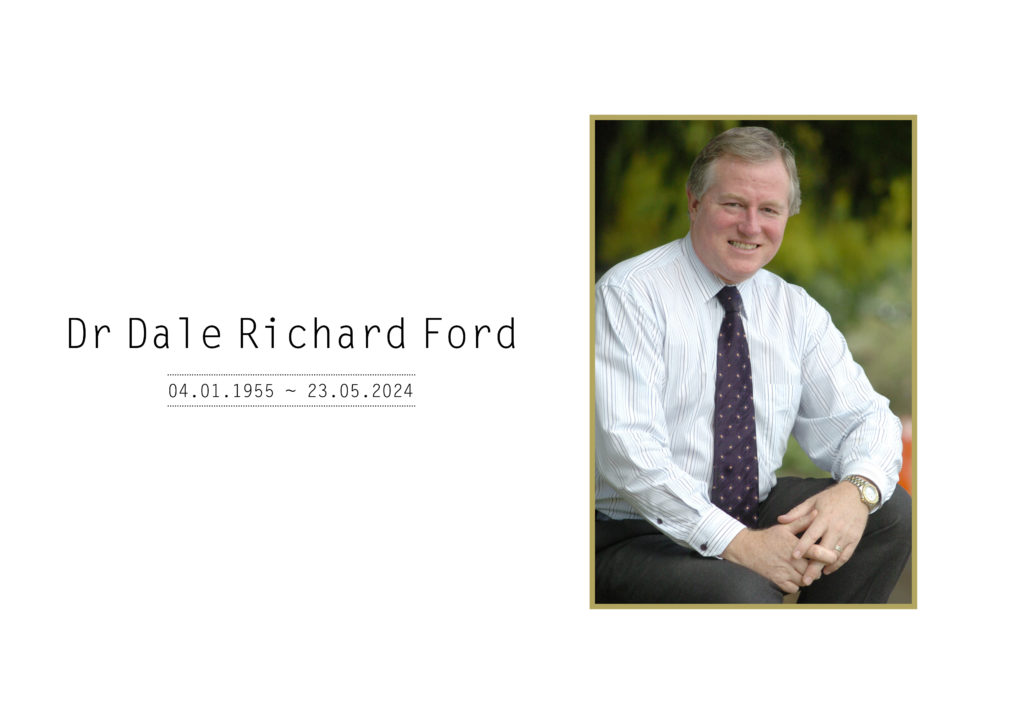 Memorial Tribute Dale Ford - F Greed & Sons Funerals