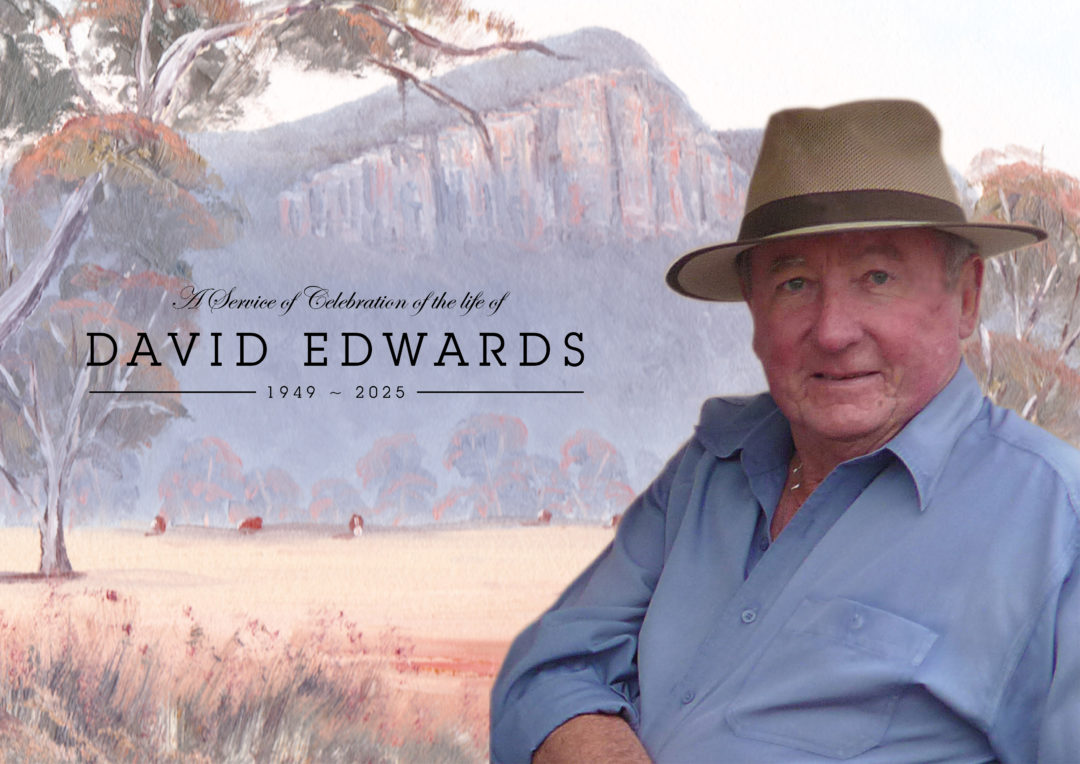 Memorial Tribute David Wayne Edwards - F Greed & Sons Funerals