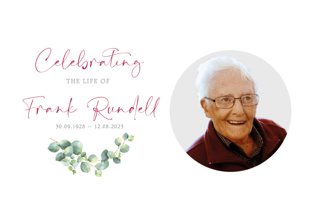 Memorial Tribute template-Francis Rundell - F Greed & Sons Funerals Memorial Tribute template-Francis Rundell - F Greed & Sons Funerals