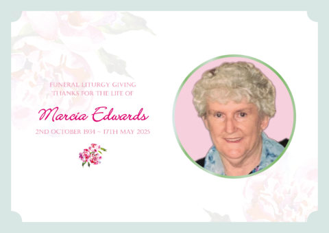 Memorial Tribute - MARCIA EDWARDS - F Greed & Sons Funerals