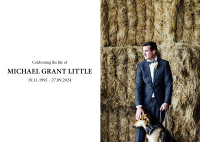 Memorial Tribute - LITTLE MICHAEL - F Greed & Sons Funerals
