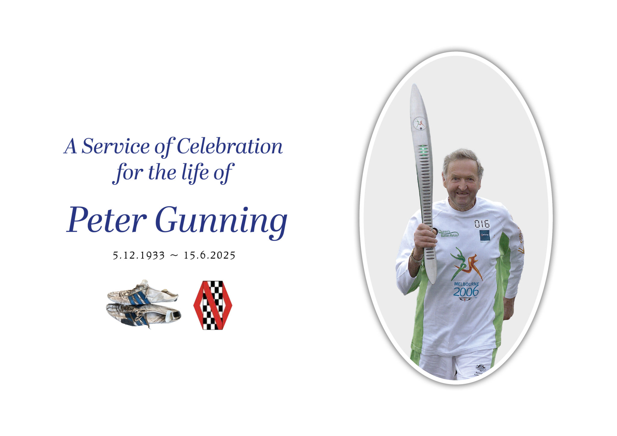 Memorial Tribute template - GUNNING PETER - F Greed & Sons Funerals