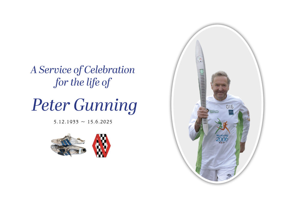 Memorial Tribute template - GUNNING PETER - F Greed & Sons Funerals